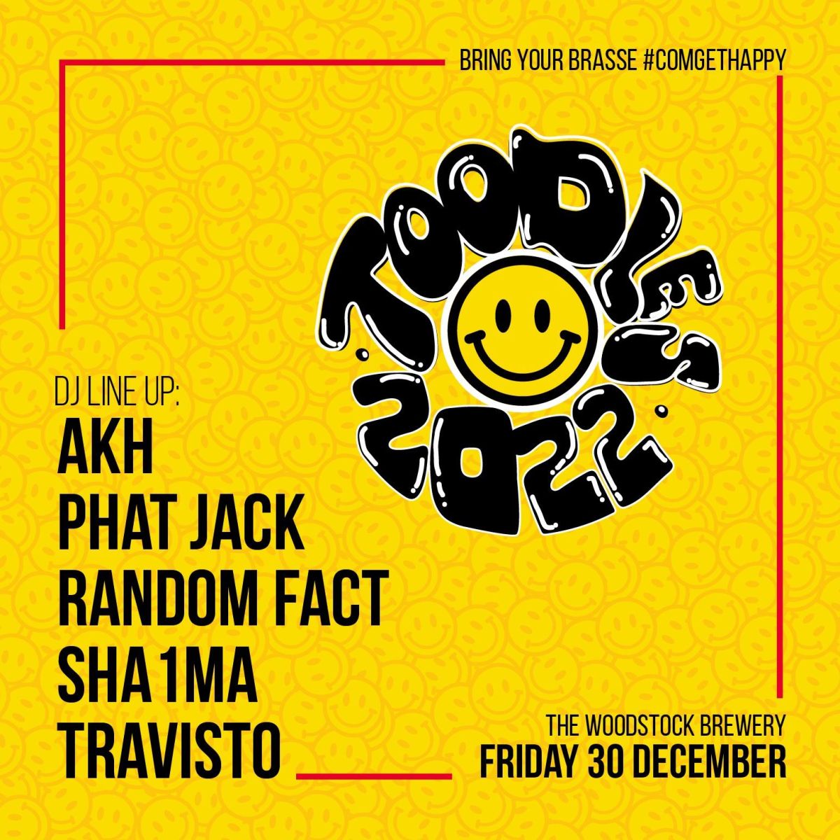 Smiley returns to the Mother City for Toodles 2022 – Friday 30th ...