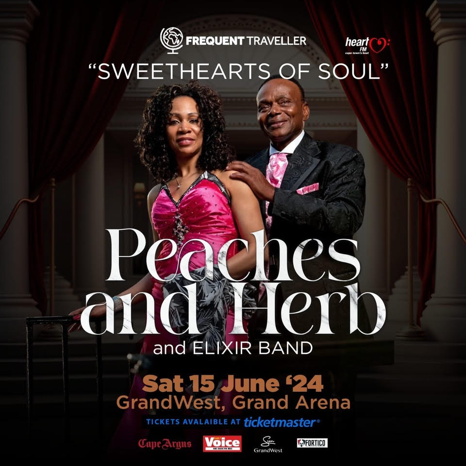 Peaches & Herb the Sweethearts of Soul set for Cape Town in June – Martin Myers