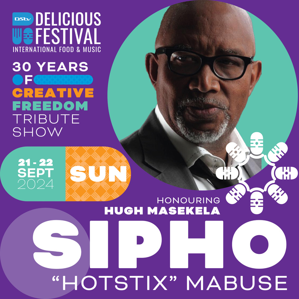 Sipho Mabuse to perform at #DStvDeliciousFestival2024 – Martin Myers