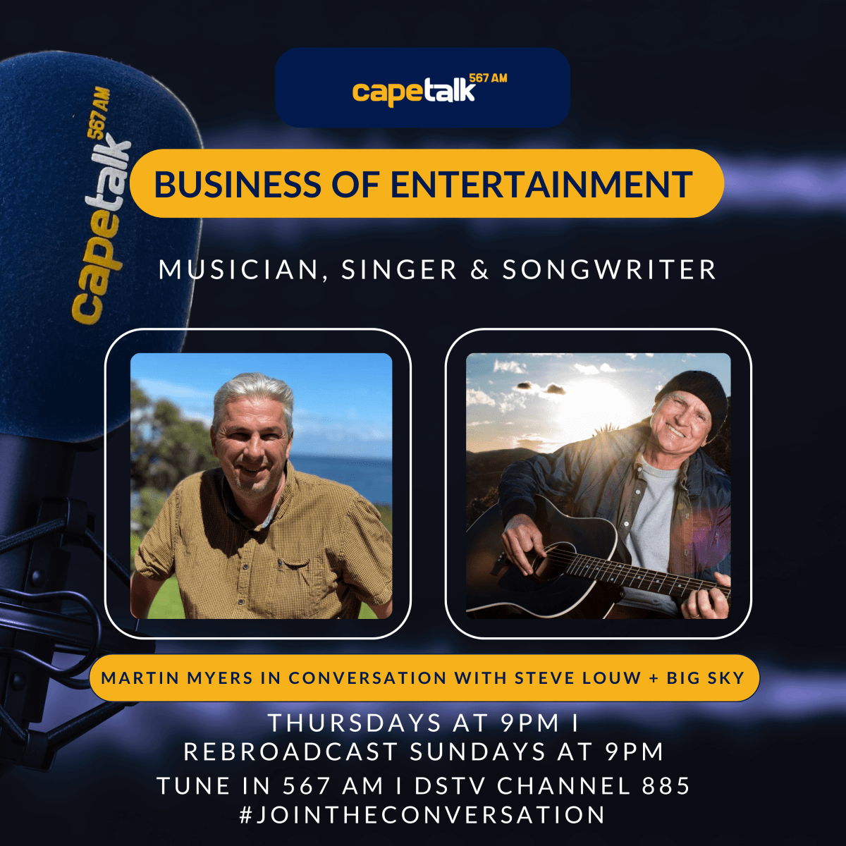 Steve Louw on the Business of Entertainment on CapeTalk TONIGHT ...